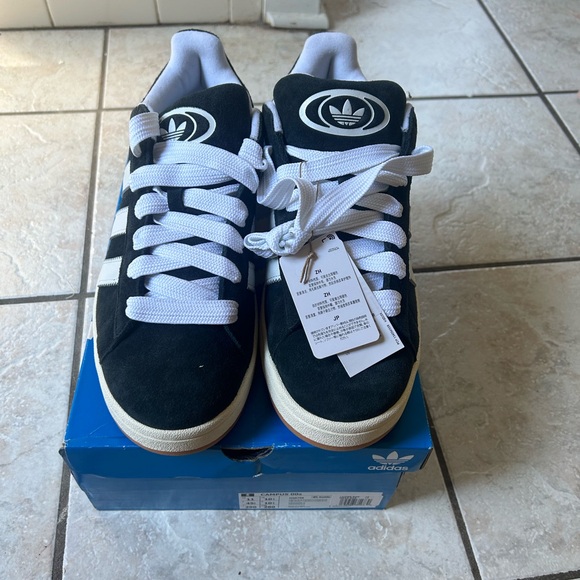 adidas | Shoes | Adidas Mens Black And White Campus | Poshmark